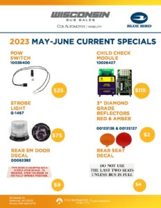 Promotions - Wisconsin Bus Sales