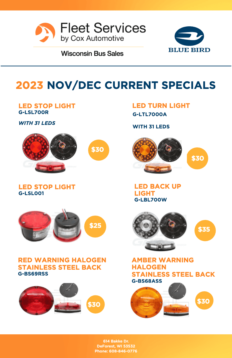 Promotions - Wisconsin Bus Sales