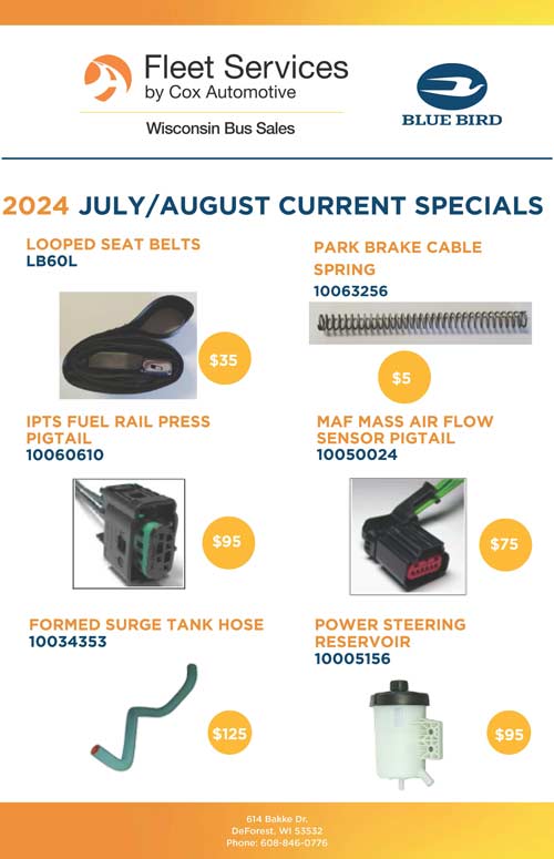 Promotions - Wisconsin Bus Sales